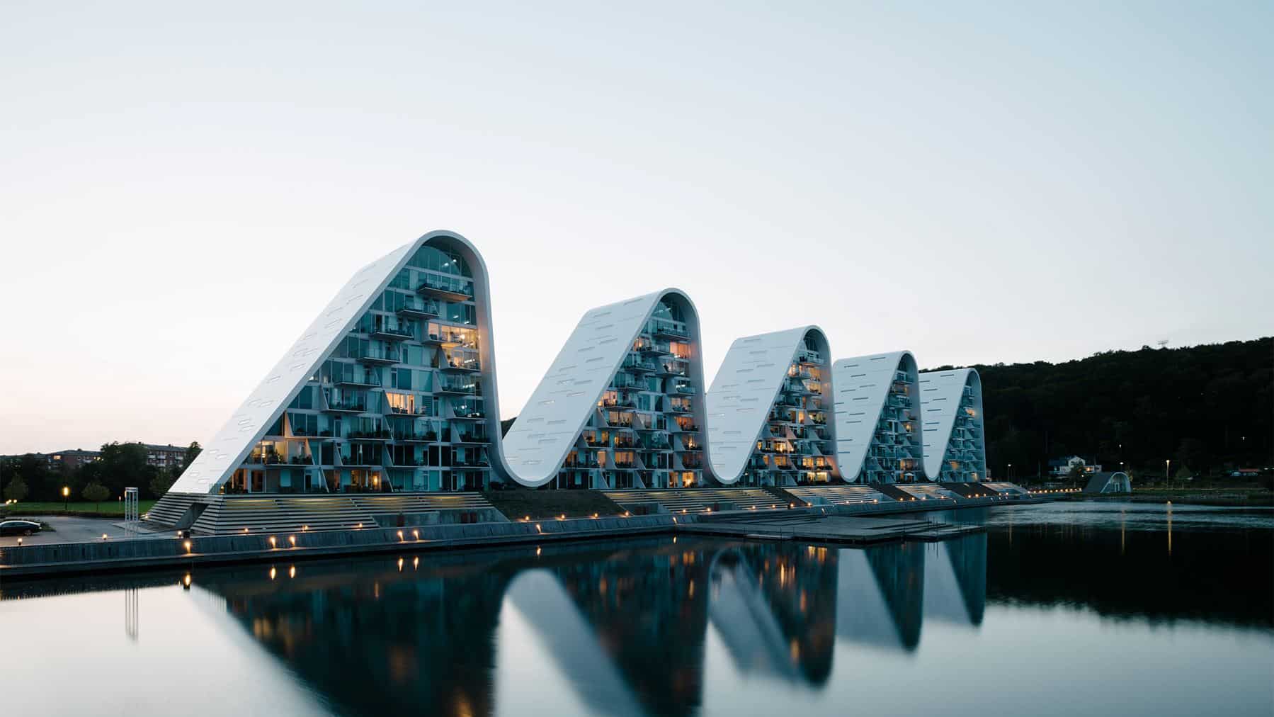 The Wave in Vejle is Now Complete by Henning Larsen ...
