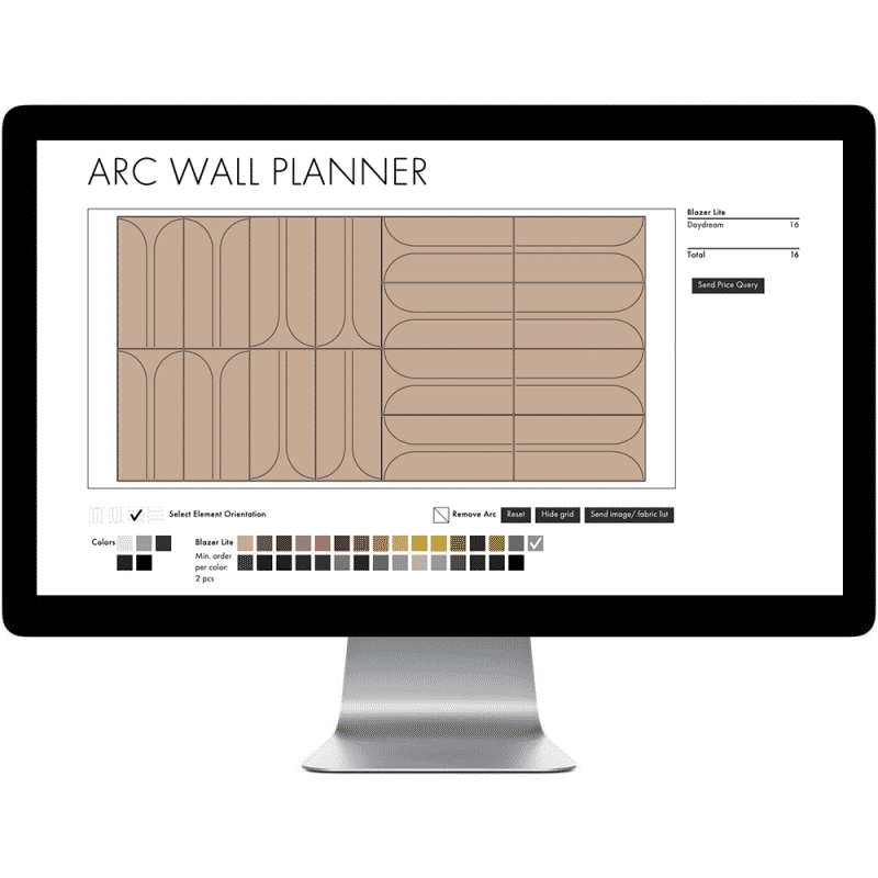 ARC Wall Planner design Stone Designs – Blå Station ...