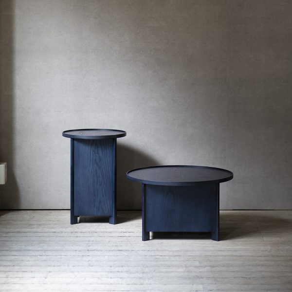 Inspired by Masu cups used when drinking sake, this pair of tables has ...