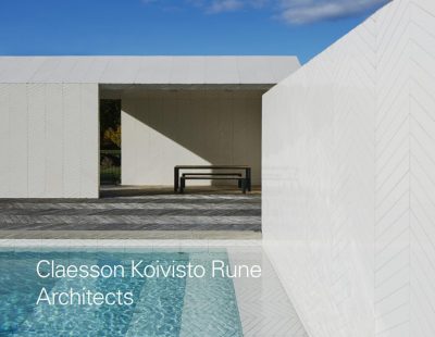 The Architecture of Claesson Koivisto Rune presented at The Royal ...