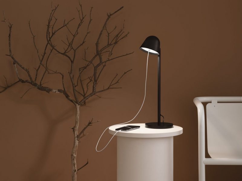 Stop chasing electrical outlets = Charge Table Lamp design by Henrik ...