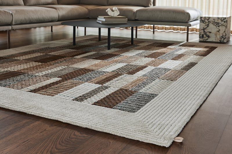Quilt - a new hand-tufted rug from Kasthall with inspiration from ...