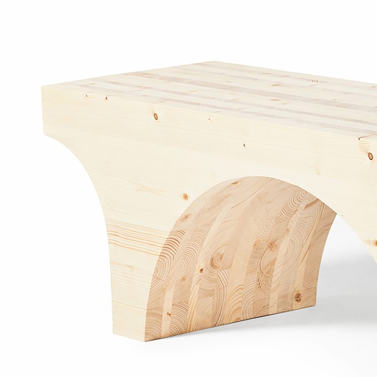 The benches in cross-laminated timber design by Anki Gneib – Nola ...