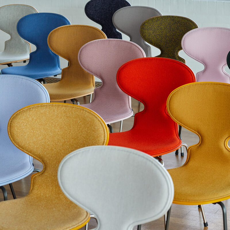 Presenting front upholstery for the Ant™ chair by Arne Jacobsen – Fritz ...