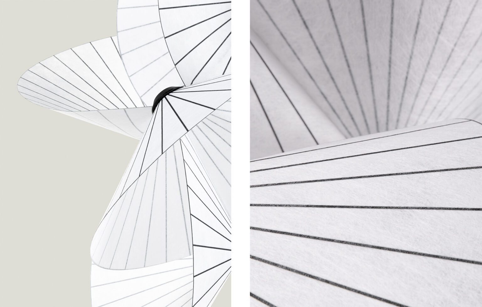 Serpentine Light is an airy suspension lamp made from elaborate twists ...