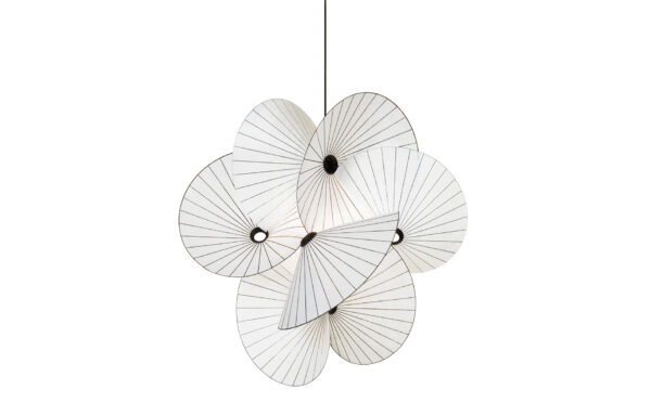 Serpentine Light is an airy suspension lamp made from elaborate twists ...