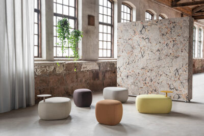 Mattias Stenberg Designs Versatile Cobble Pouf Series for Materia ...