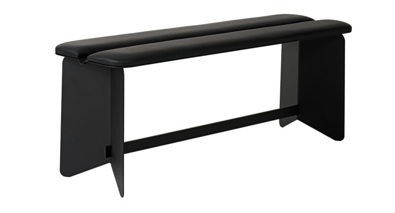 Stream bench has an exciting design with several beautiful angles and ...