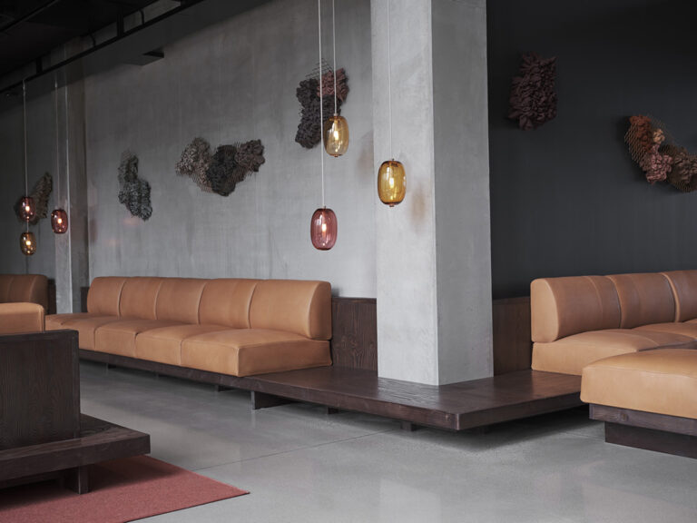 Hyllie Terrace atrium with interior design by Louise Hederström made ...