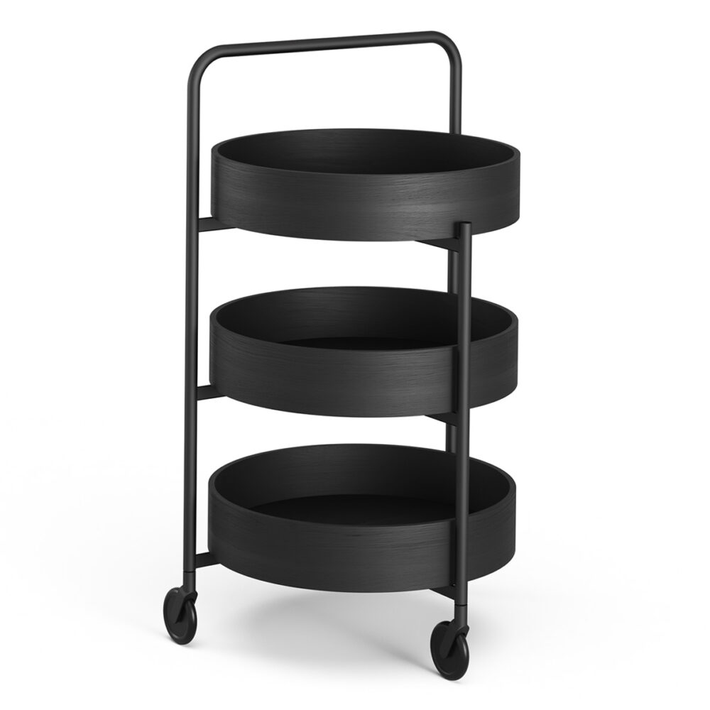 A trolley of flexibility with removable trays design by Stine + Tekla ...