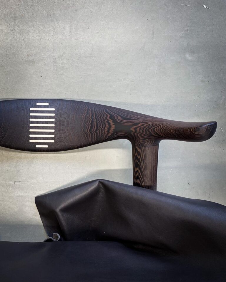 We are crafting a limited number of chairs in wengé wood – PP Møbler ...