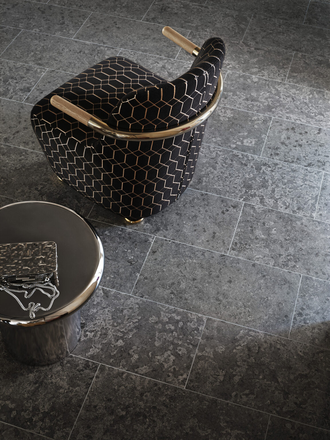 Blank became an experiment with 3 different reflective surfaces design ...