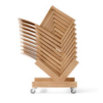 Allwood made from a combination of solid wood, laminated parts and oak ...