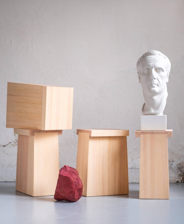 Multifunctional stool designed by industrial designer Johan Skoogh ...