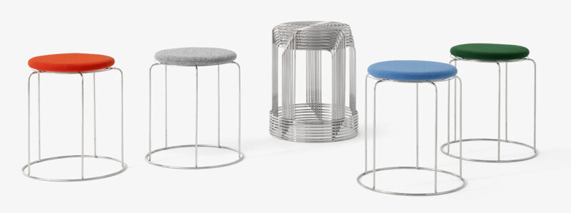 &Tradition re-issues the Wire Stool by Verner Panton. A hidden gem from ...