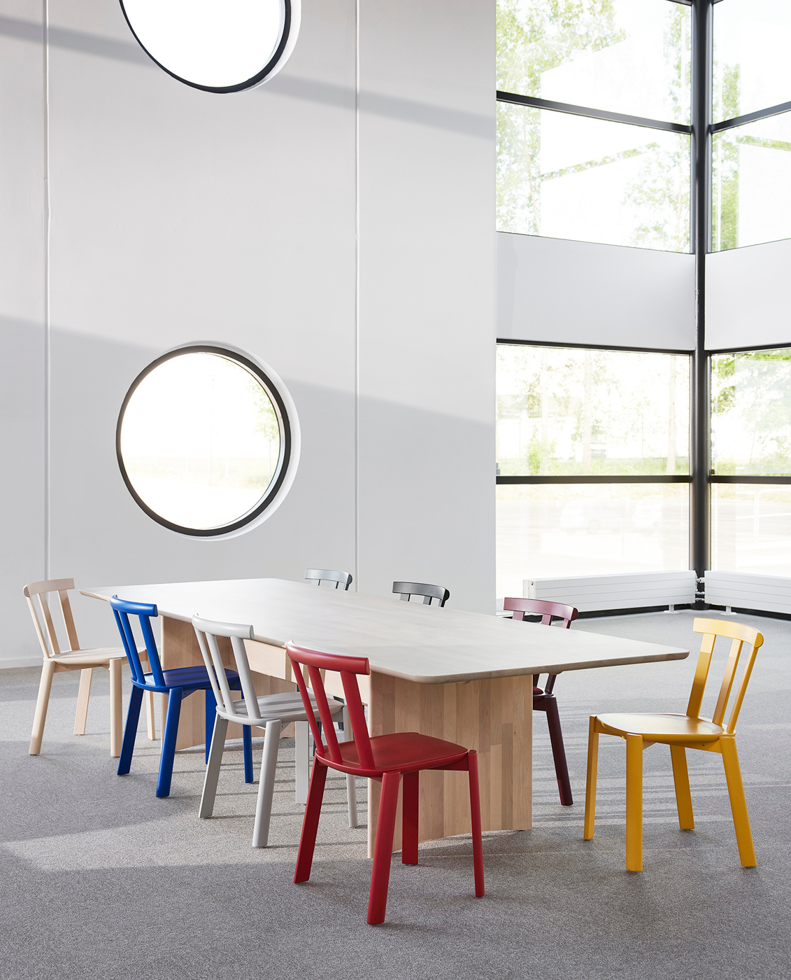 Alt collection: a series of customizable chairs with interchangeable ...