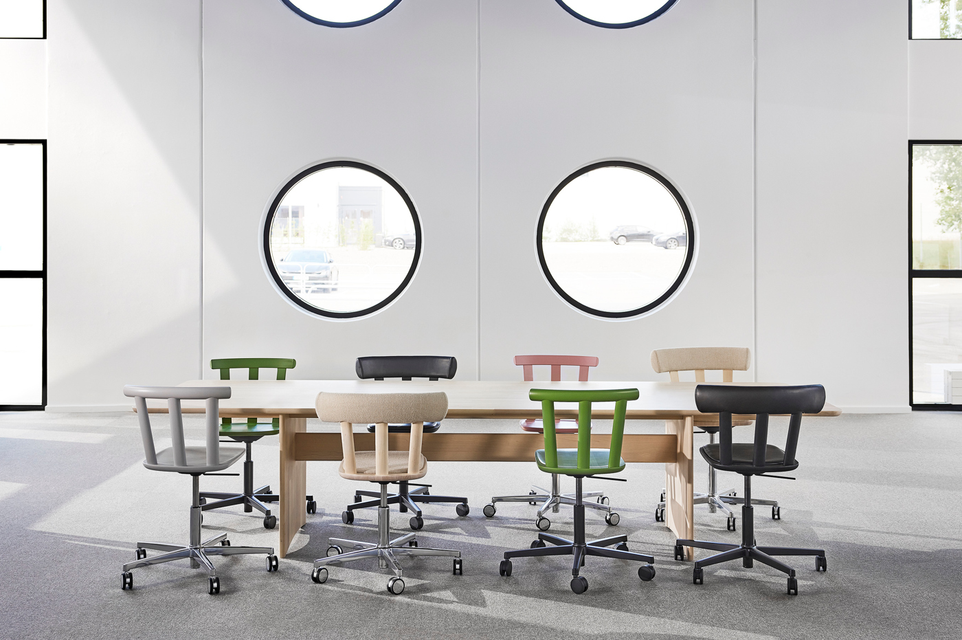 Alt collection: a series of customizable chairs with interchangeable ...