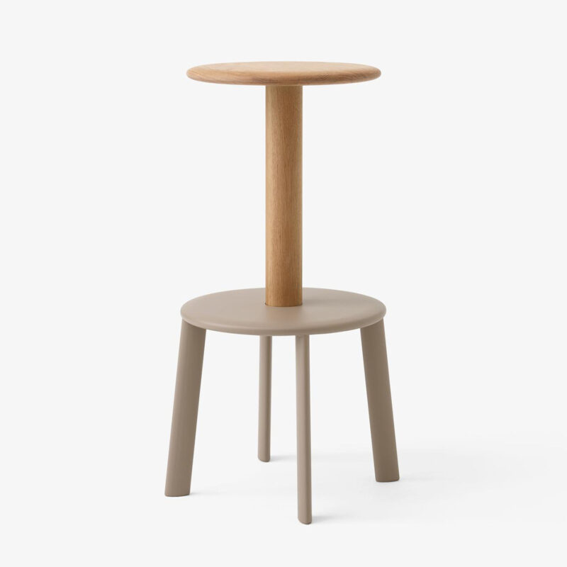 Totemic silhouettes in compact forms, the new Massif bar and counter ...