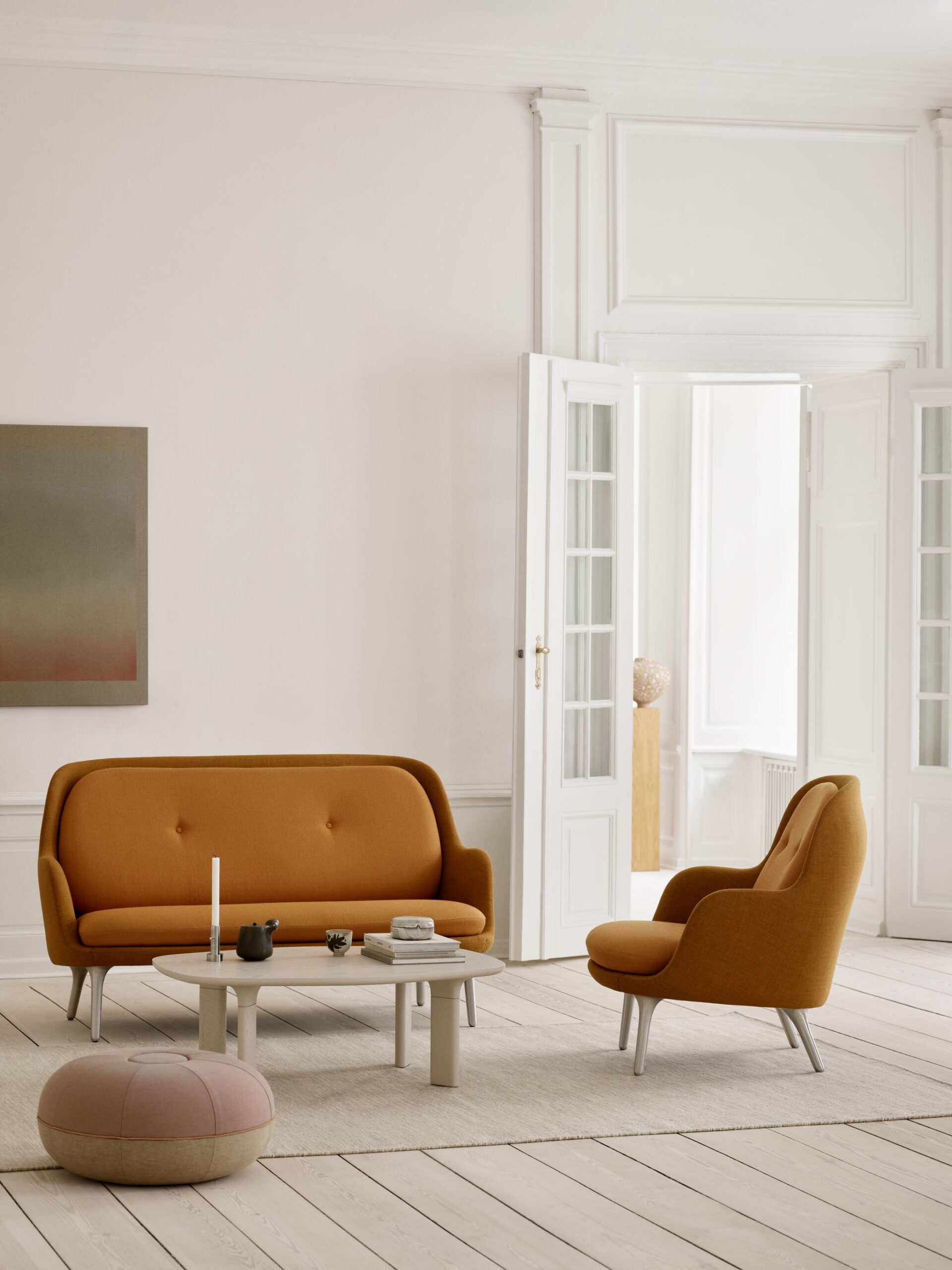 The new Fri sofa is about sharing this comfort with others says designer Jaime Hayon Fritz Hansen Scandinaviandesign