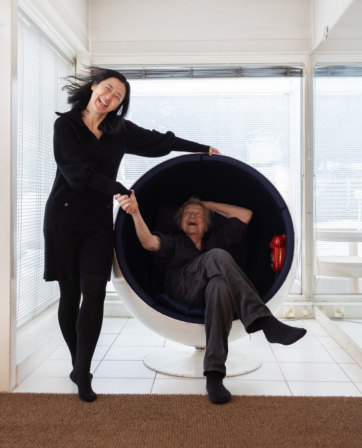 Kisu is the newest addition to collection, designed by Eero Aarnio ...