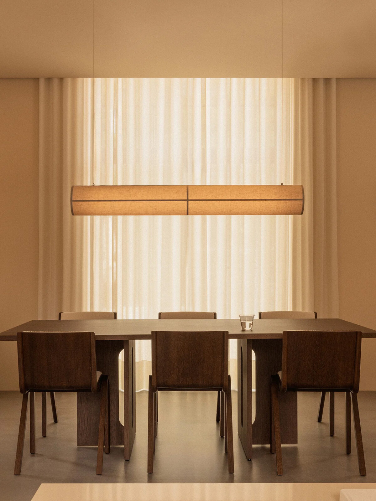 The versatile pendant lamp N-PL01 is designed by Norm Architects ...