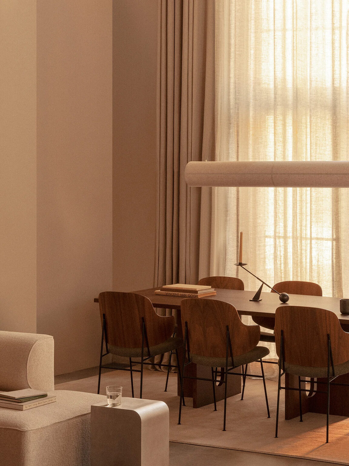 Hashira Linear Pendant Lamp, Raw design by Norm Architects – Audo ...