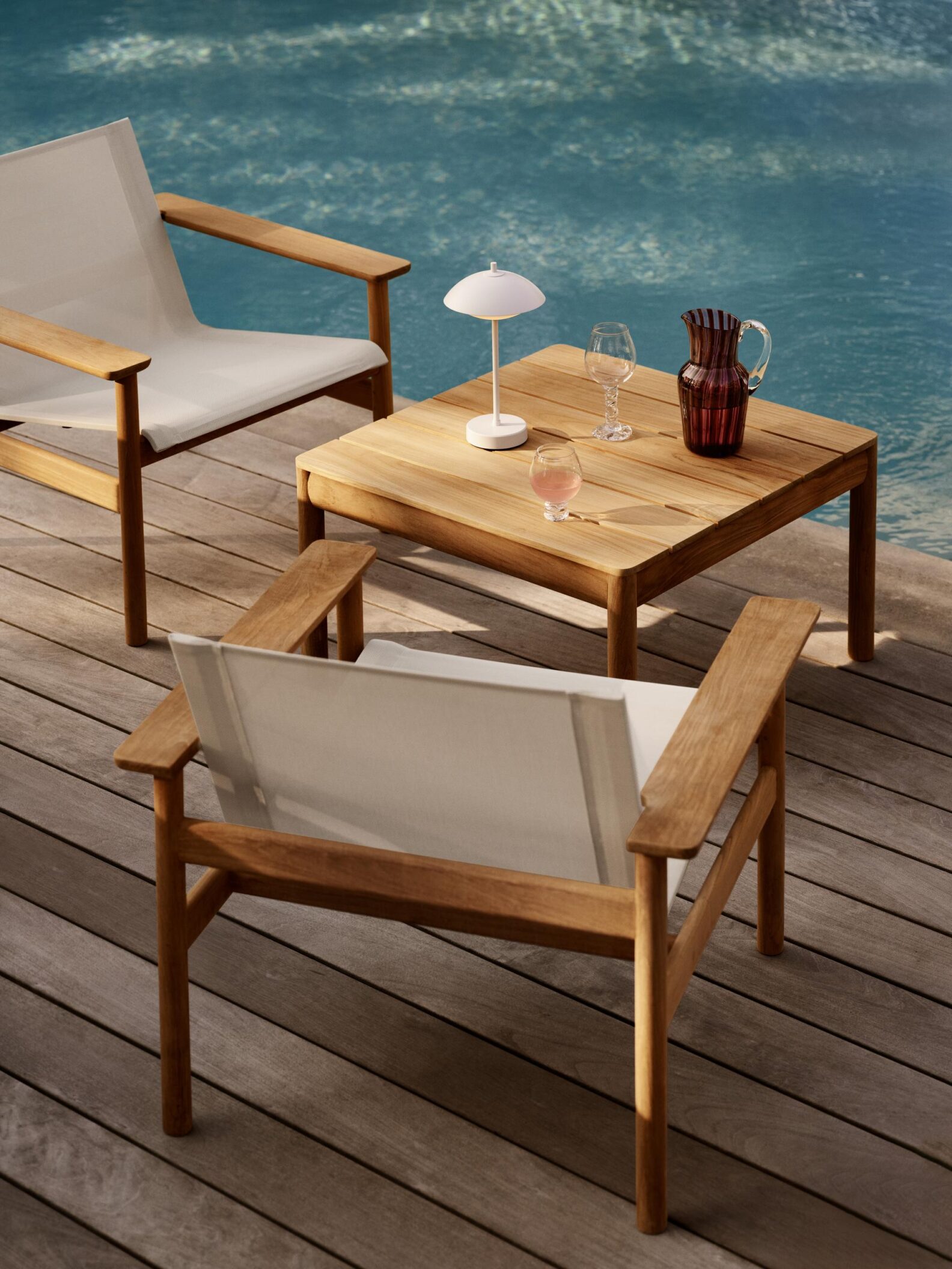 The Pelagus series expands with four new tables, stackable counter and ...