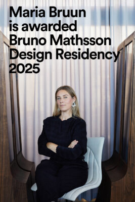 Maria Bruun is awarded Bruno Mathsson Design Residency 2025 ...
