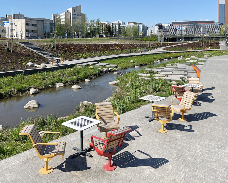 The benches in cross-laminated timber design by Anki Gneib – Nola ...