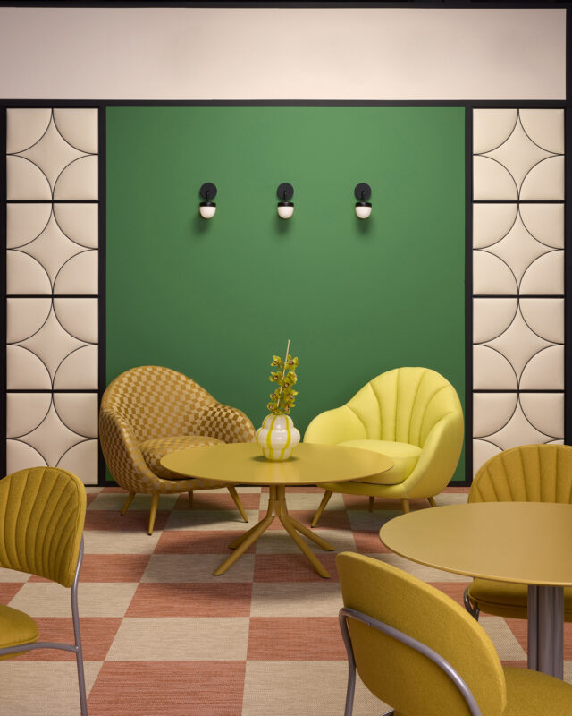 The plus sign on the backrest is the symbol that identifies the chair ...