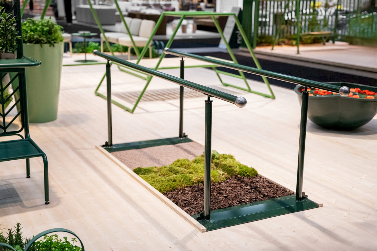 Gard table and bench are now available in highly durable laminate ...