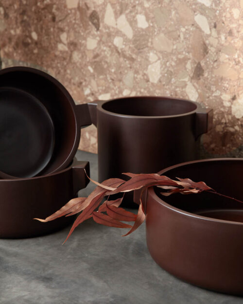 A series of robust stoneware vessels by Carina Seth Andersson ...